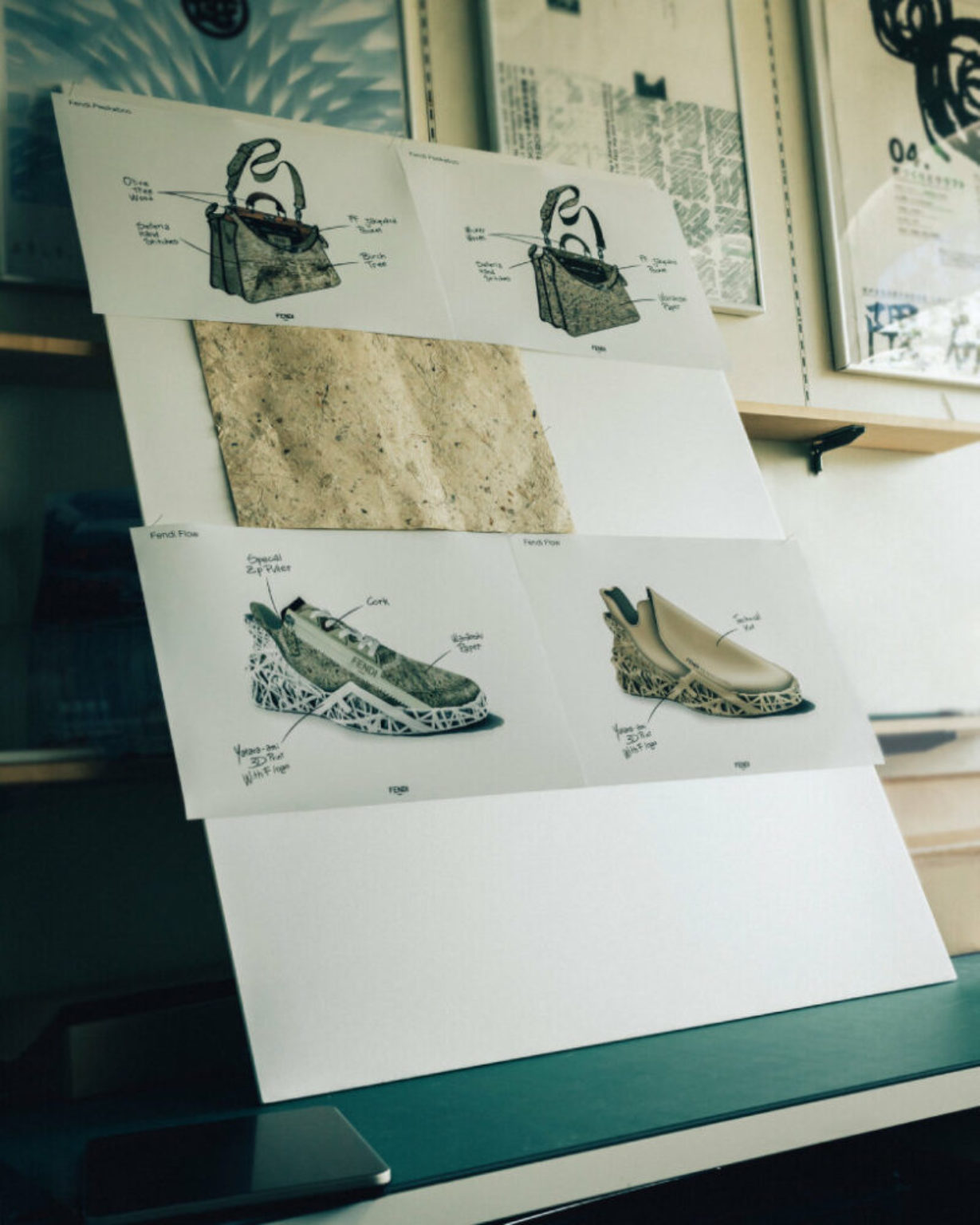 Renowned Kengo Kuma Crafts Fendi Collection Using Washi Paper and Tree ...