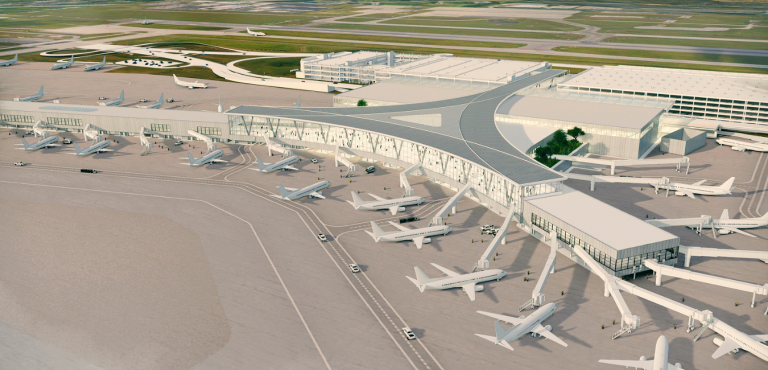 Columbus International Airport Unveils Innovative Terminal Concept by ...