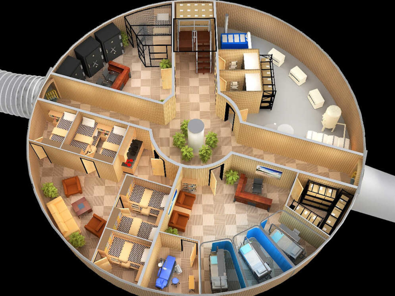 15 Extravagant Doomsday Bunkers: Safe Havens of Luxury Worldwide ...