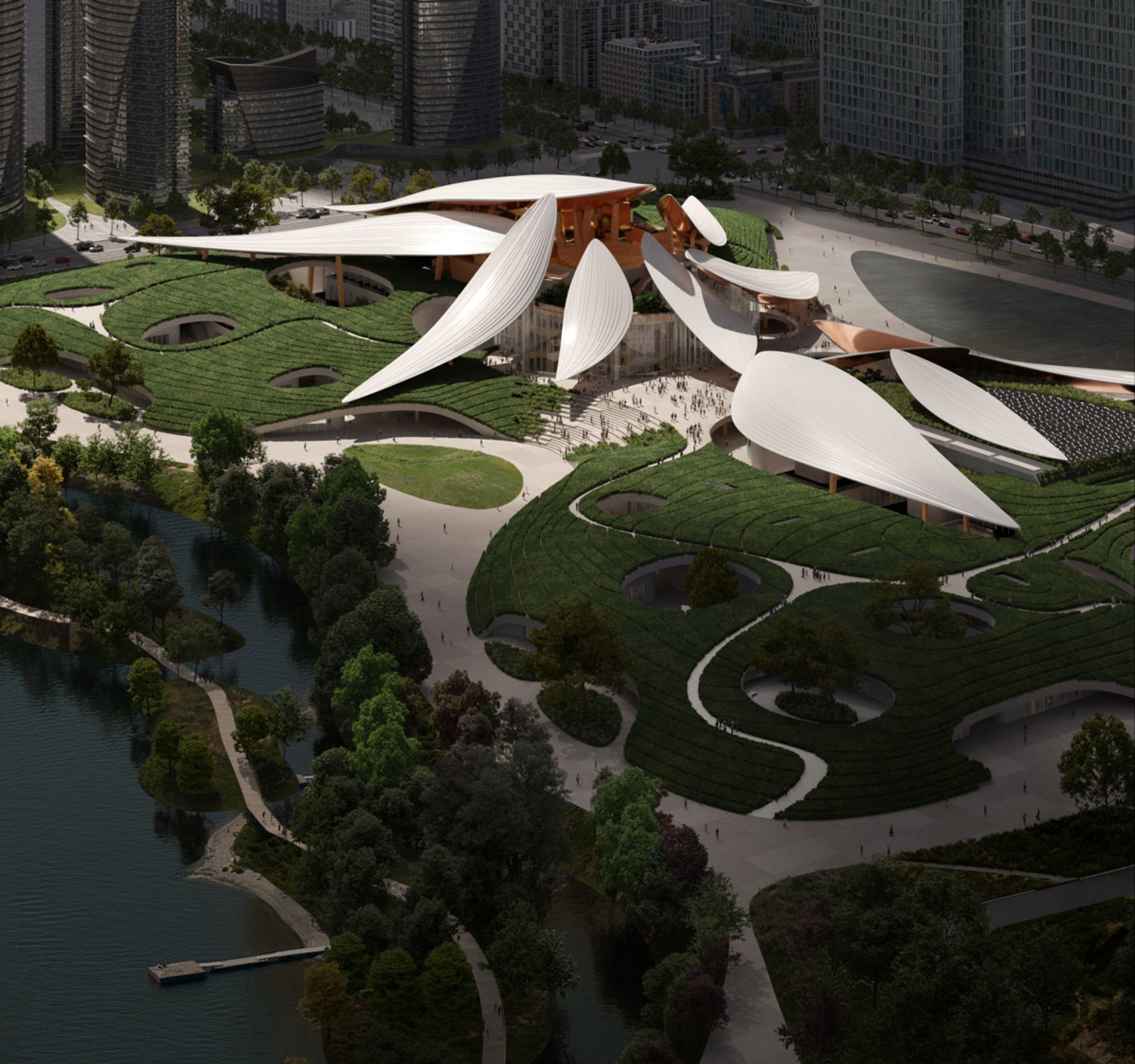 China's Anji Culture and Art Center Set to Amaze With MAD Architects ...