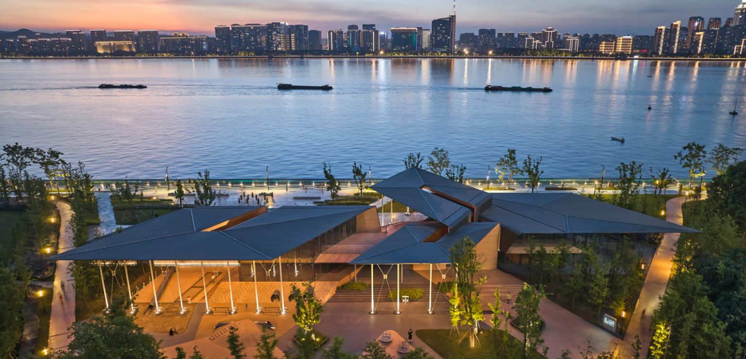 Hangzhou Riverfront Public Space -the Fengyuan Station l TJAD Original ...