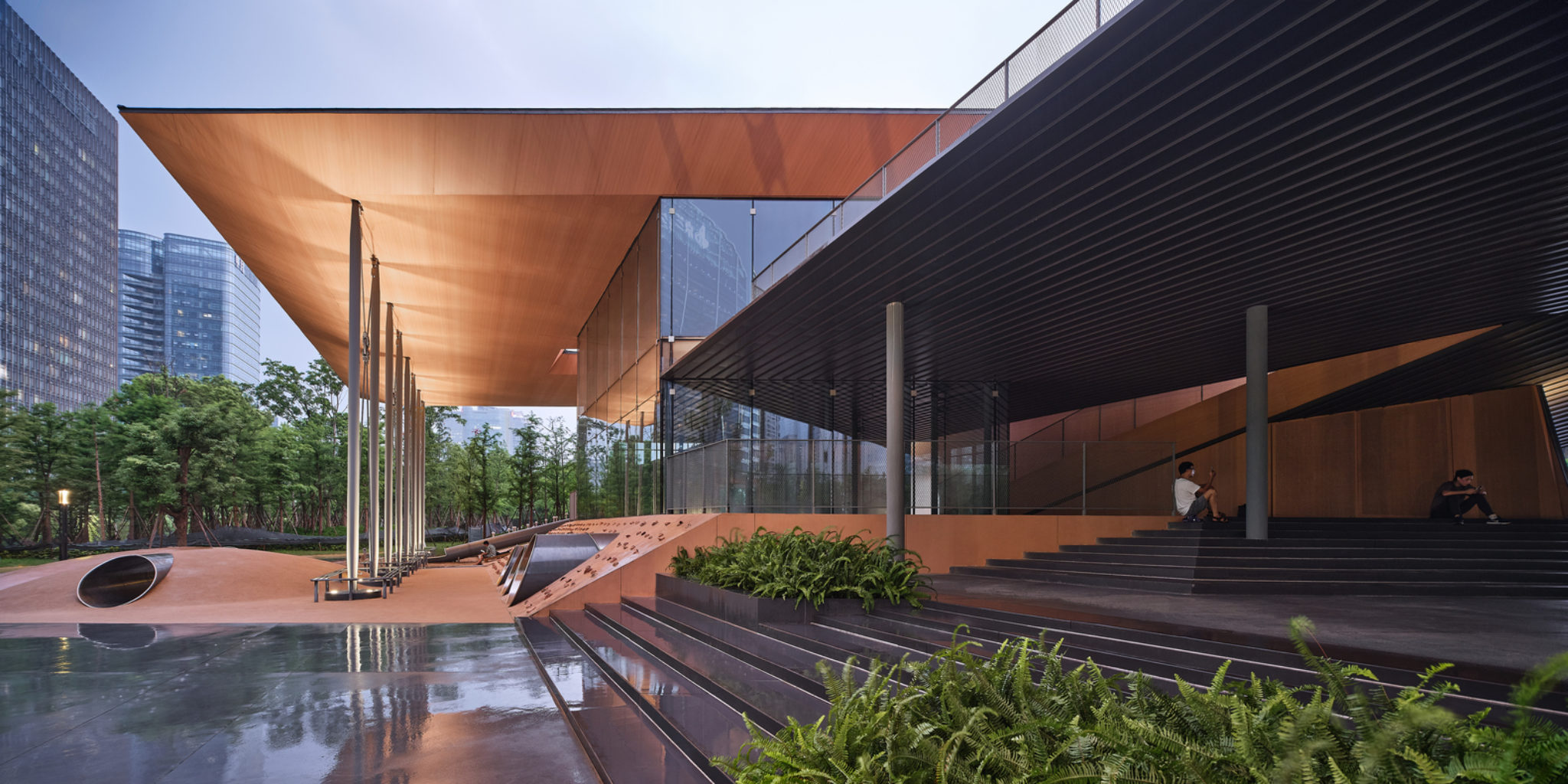 Hangzhou Riverfront Public Space -the Fengyuan Station l TJAD Original ...