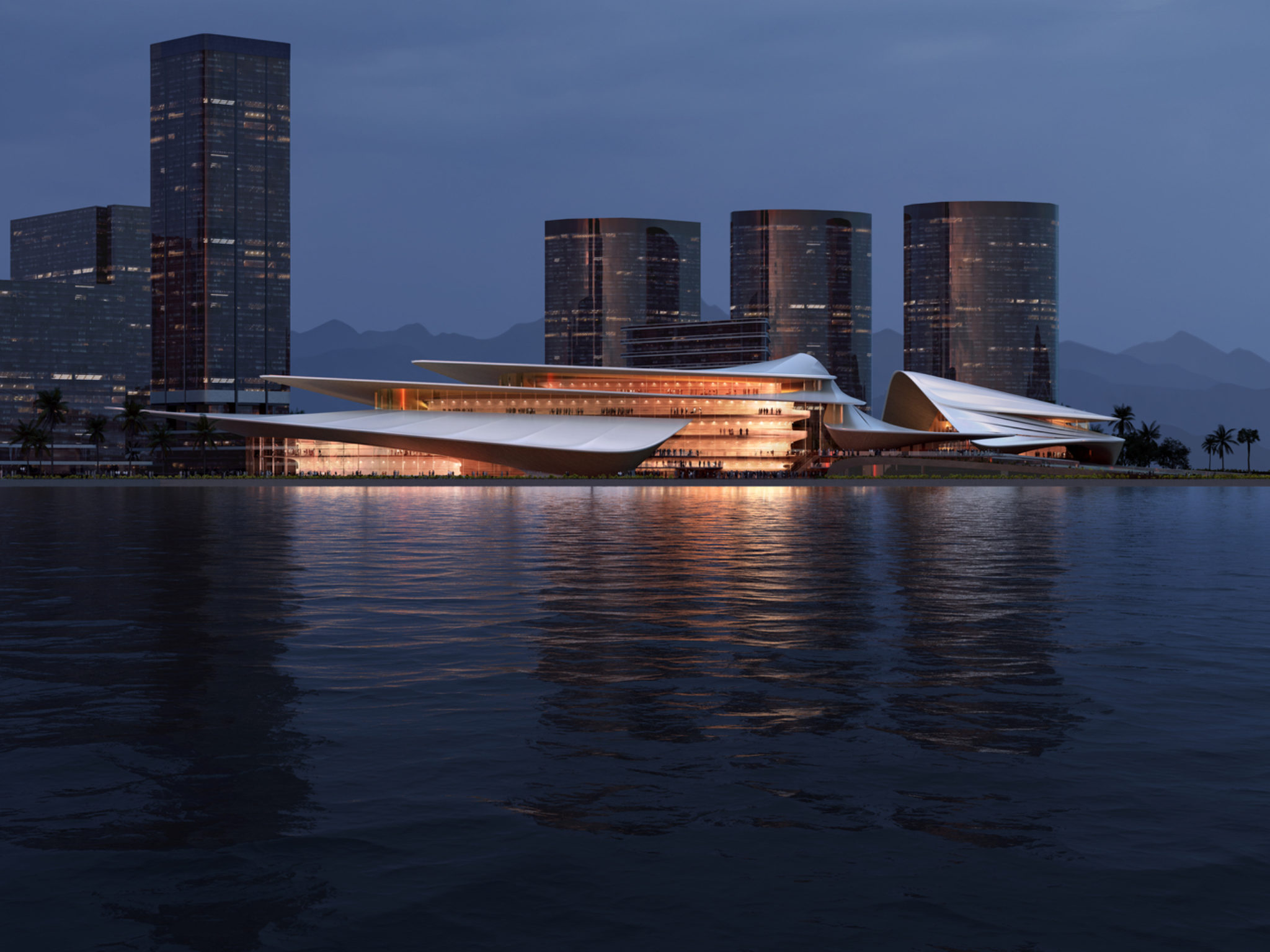 Harborside Cultural District Soars: Zaha Hadid Architects to Craft ...