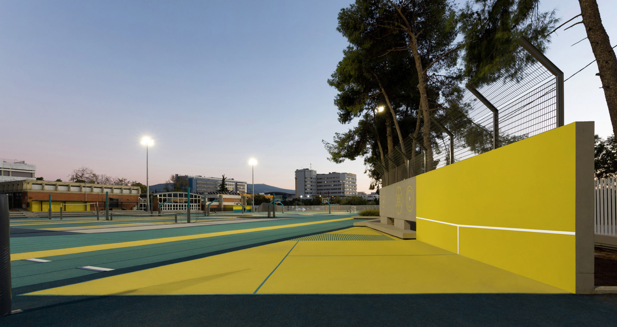 Outdoor Sports Facilities of the German School of Athens l Katerina ...