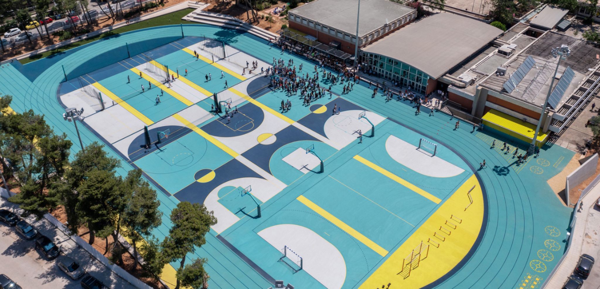 Outdoor Sports Facilities of the German School of Athens l Katerina ...