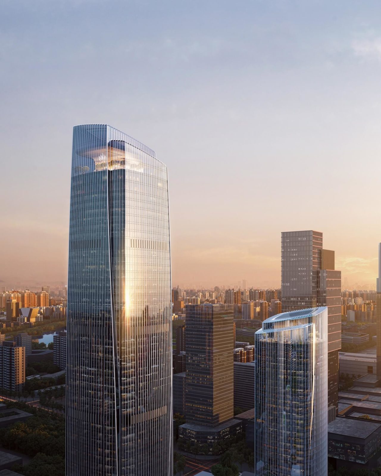 Aedas Won The Design Competition For The Haikou HNA Center Plot D10 ...