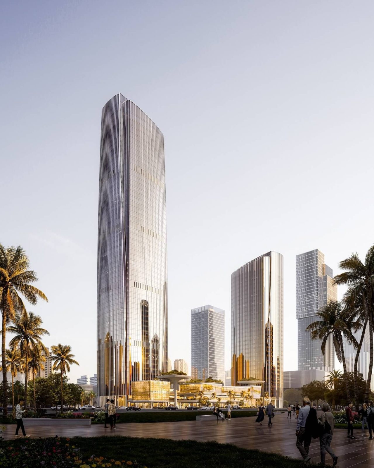 Aedas Won The Design Competition For The Haikou HNA Center Plot D10 Retail Street - Arch2O.com