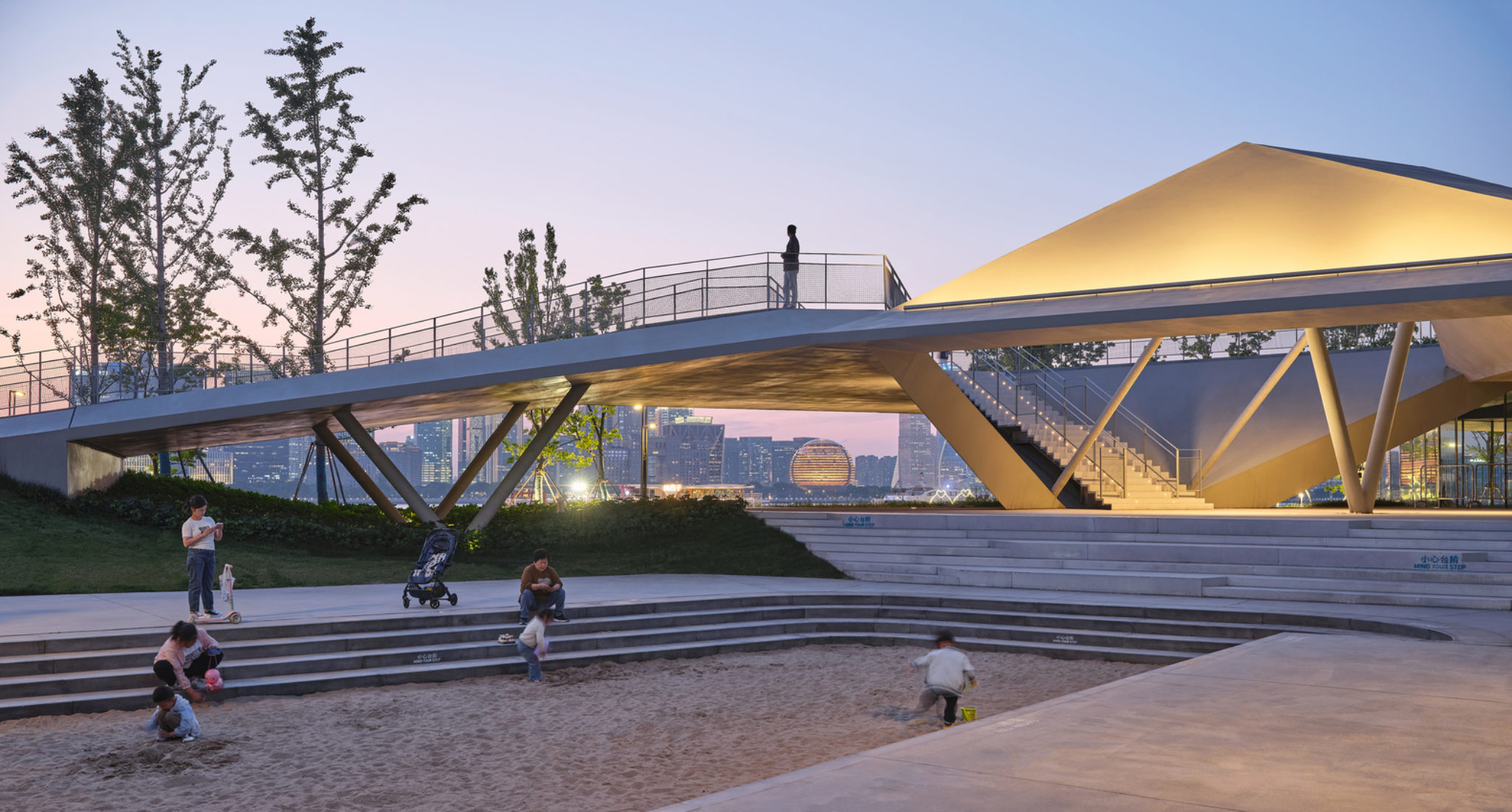 Sanqiao Asian Games Park-Hangzhou Riverfront Public Space | TJAD ...