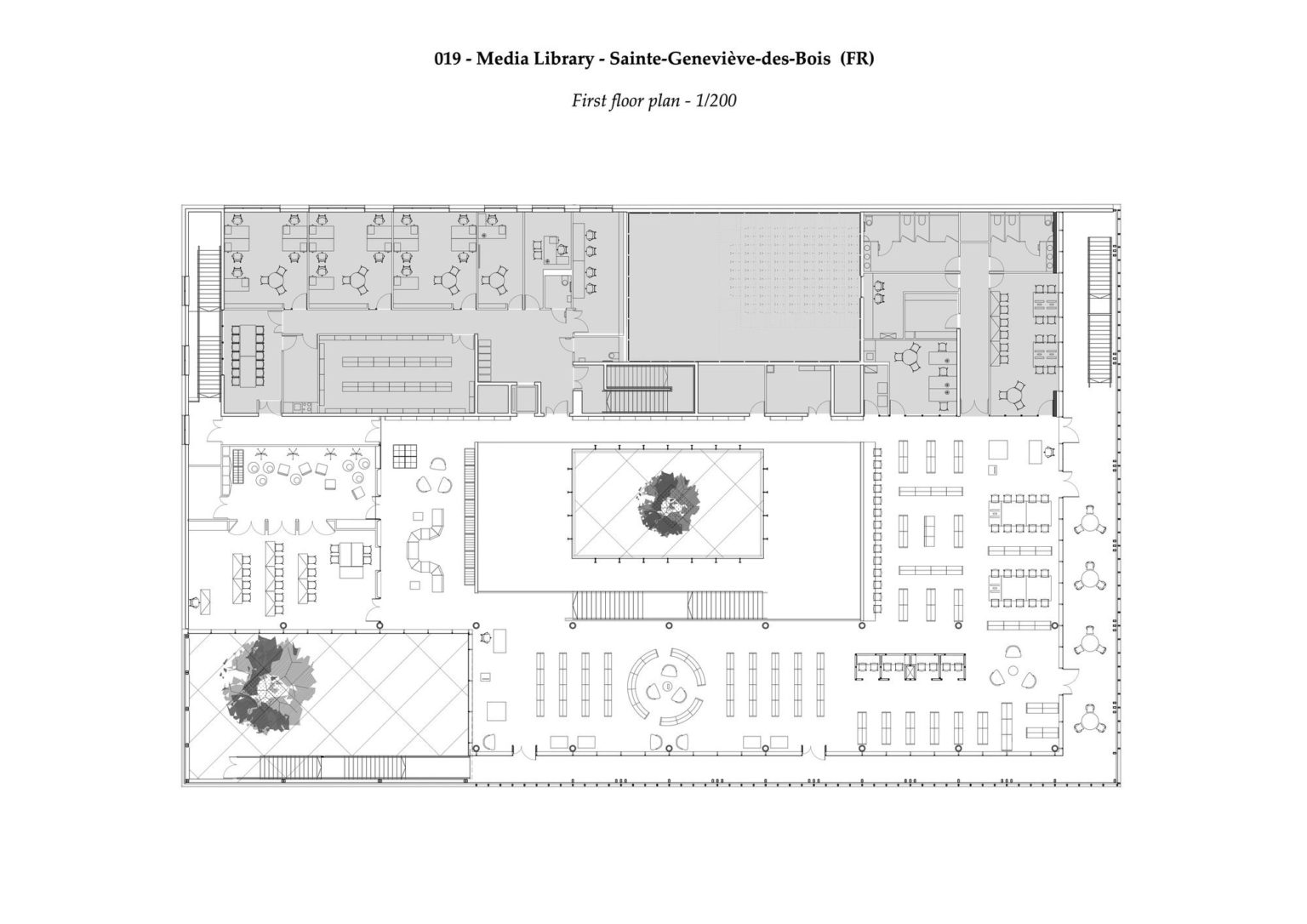 Media Library Sainte-Geneviève- des-Bois | archi5 + Calmm architecture ...