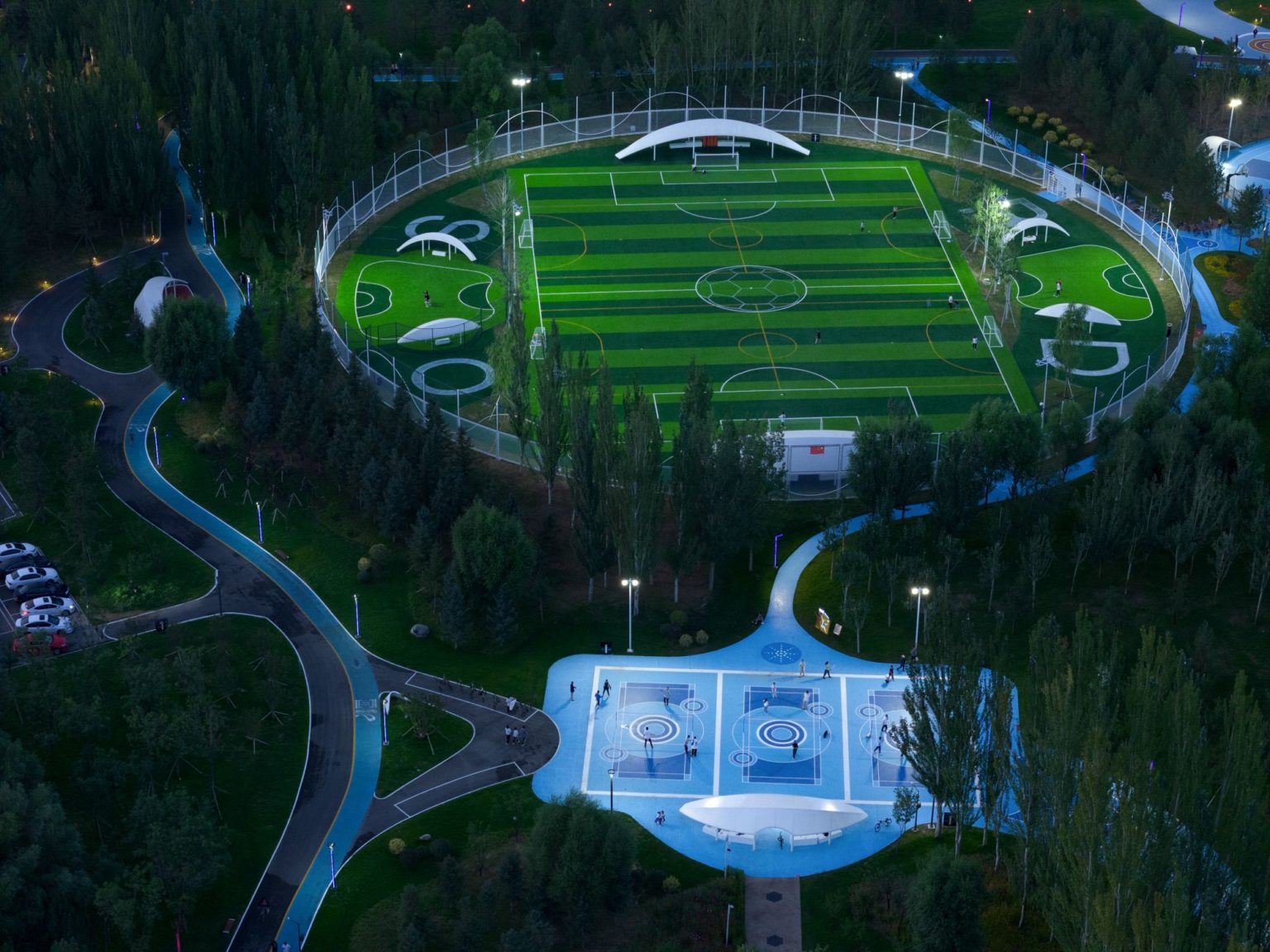 Ordos Smart Sports Park | PLAT ASIA – Arch2O.com