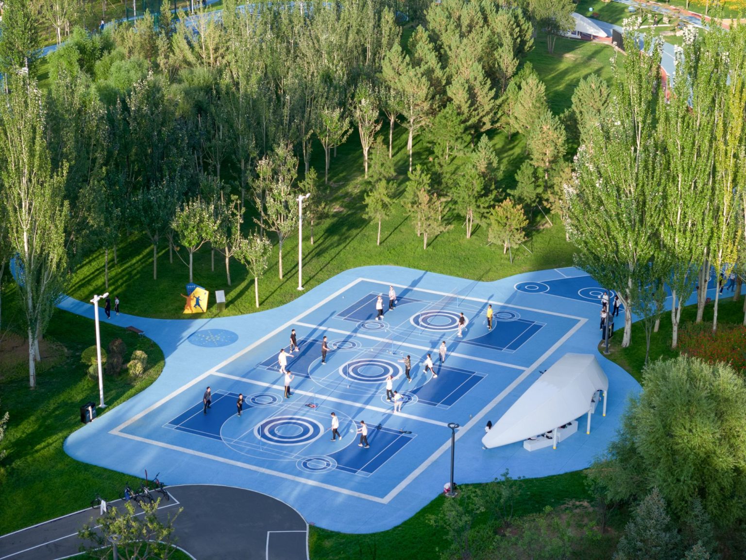 Ordos Smart Sports Park | PLAT ASIA - Arch2O.com