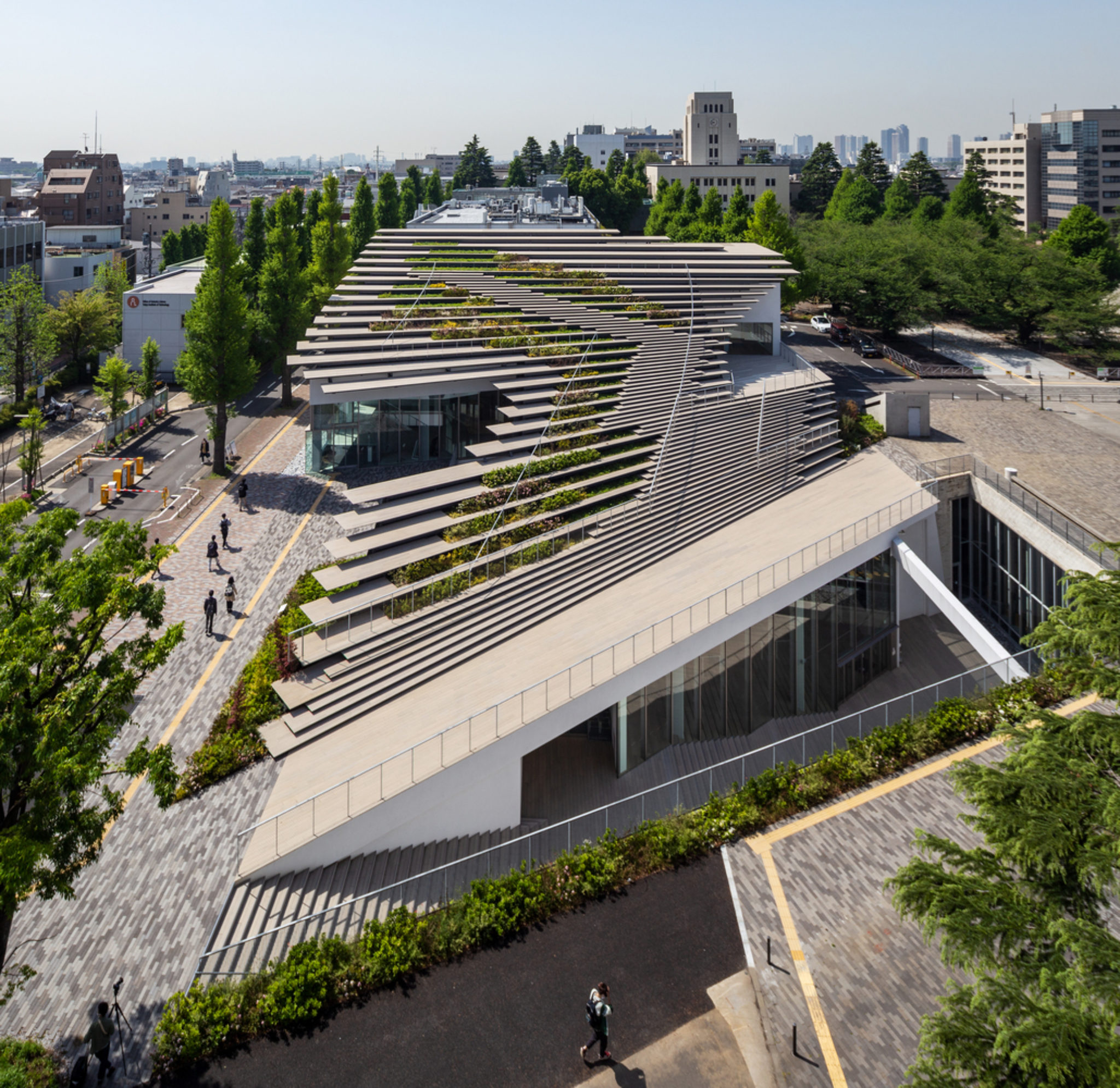 Tokyo Institute of Technology Hisao & Hiroko Taki Plaza | Kengo Kuma ...