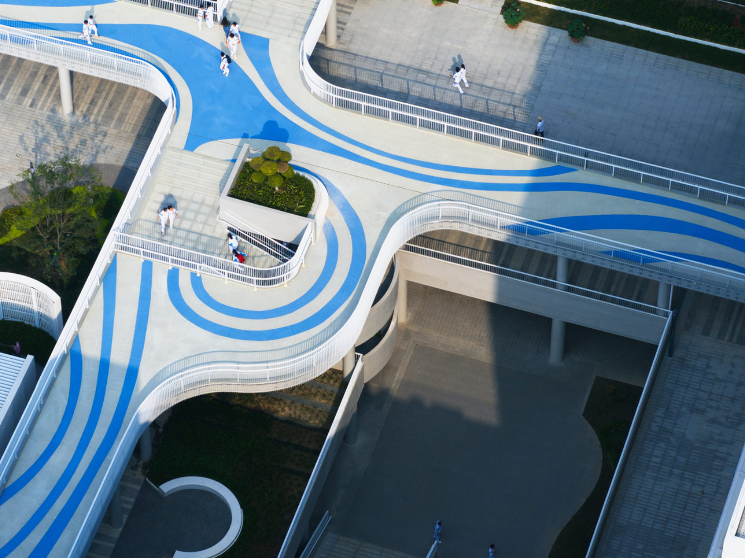 Xi'an Gaoxin No.1 High School Expansion and Social Shared Car Park | Qu ...