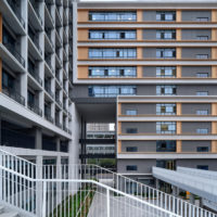 Xi'an Gaoxin No.1 High School Expansion and Social Shared Car Park | Qu ...