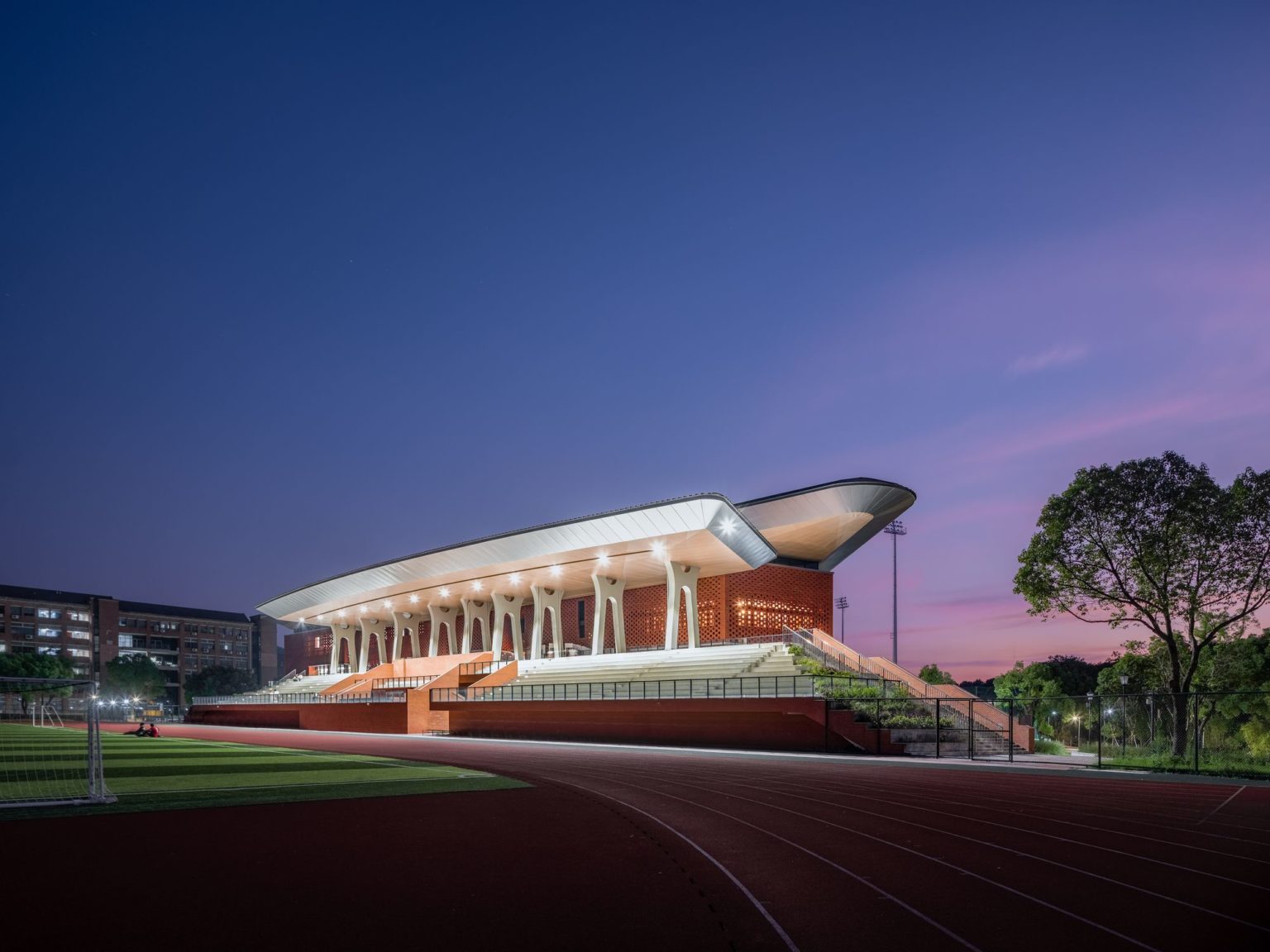 Asian Games Cricket Field | AZUT – Arch2O.com