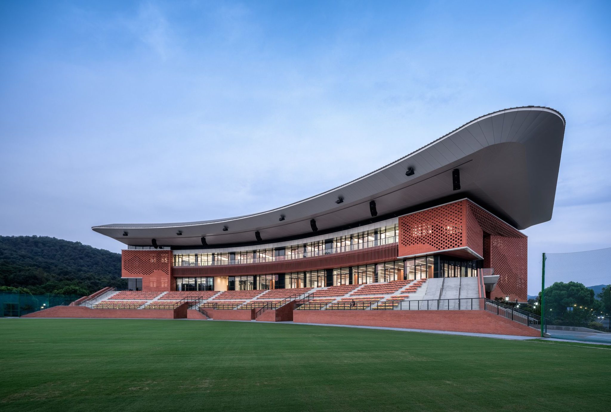 Asian Games Cricket Field | AZUT – Arch2O.com