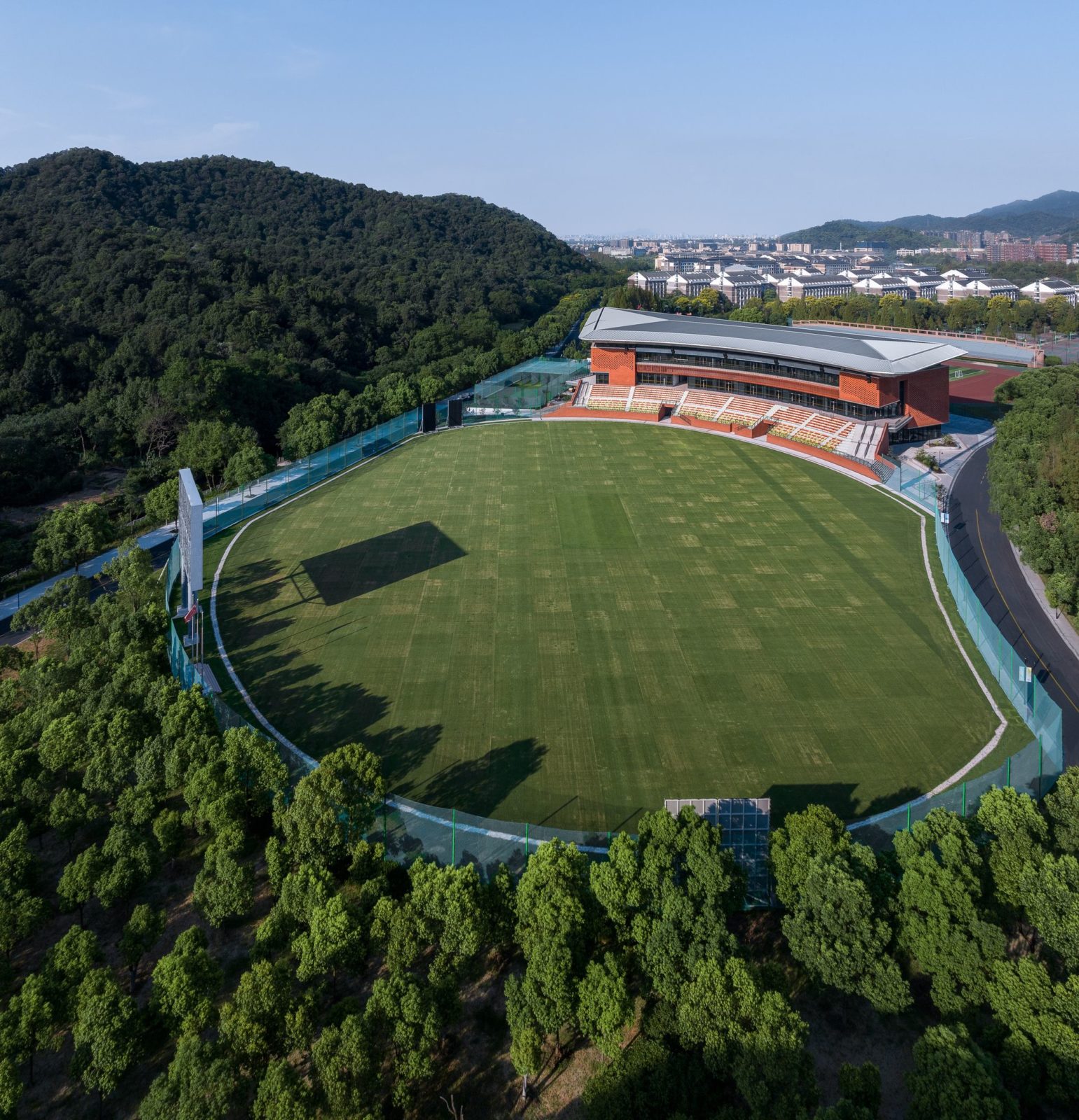 Asian Games Cricket Field | AZUT - Arch2O.com