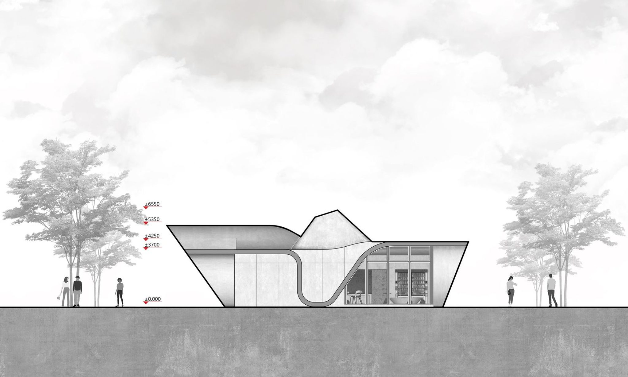 Chang’an Plaza Citizen Service Station | Greyspace Architects - Arch2O.com
