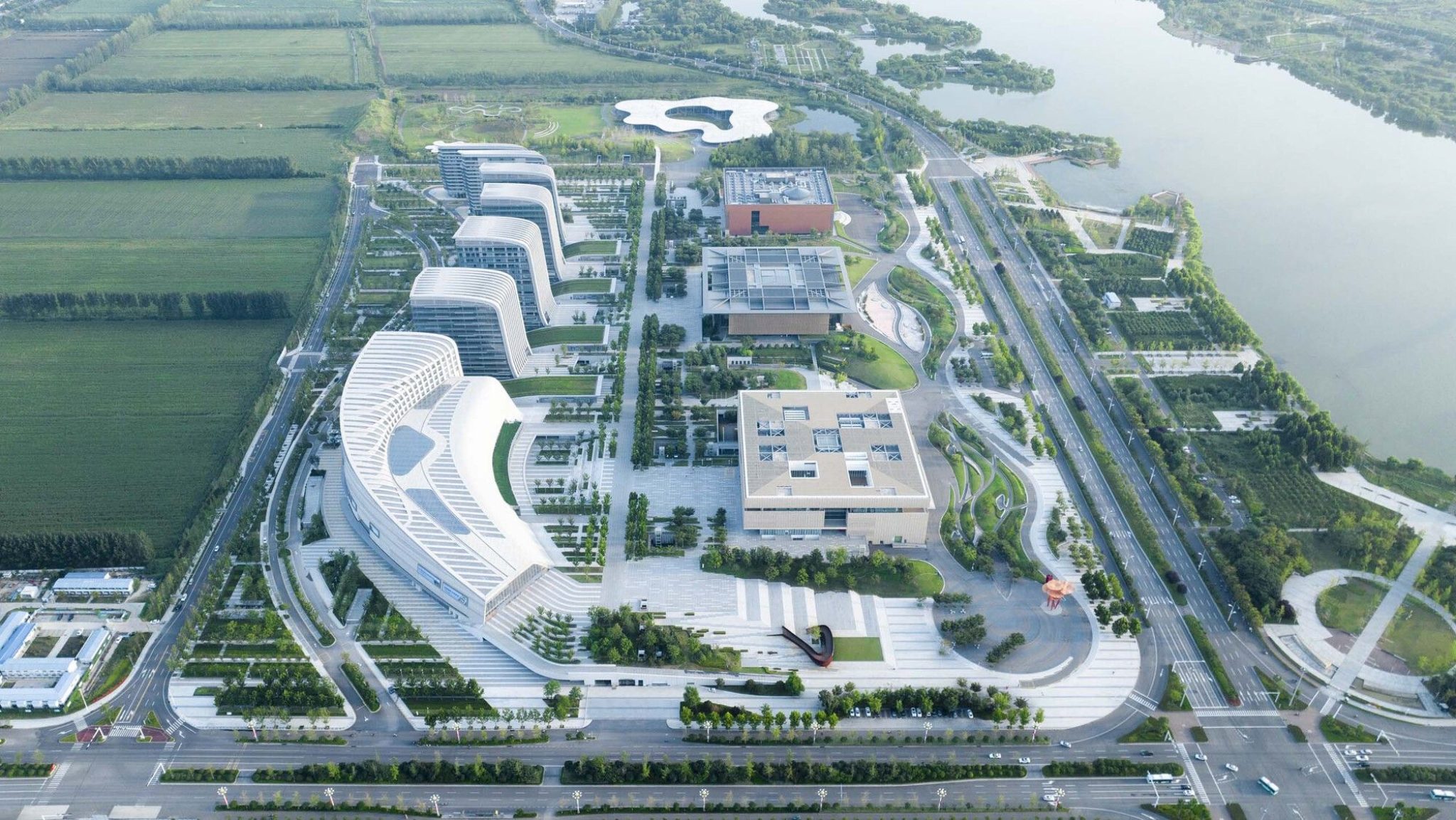 Jining Cultural Industry Park | Laguarda.Low Architects – Arch2O.com