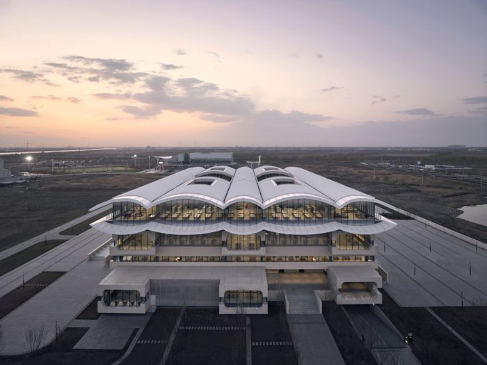 Library and School Gate of CAUC | TJAD Original Design Studio - Arch2O.com