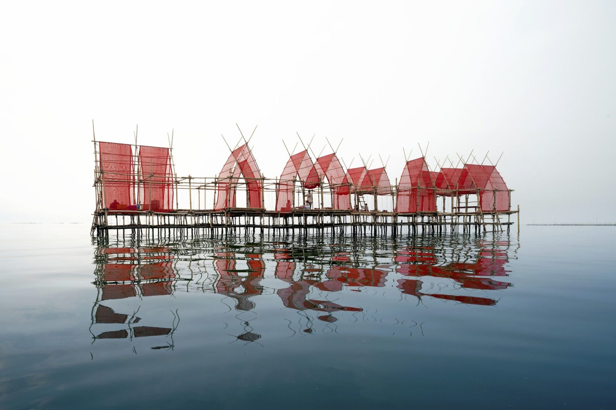 Angsila Oyster Scaffolding Pavilion | CHAT Architects - Arch2O.com