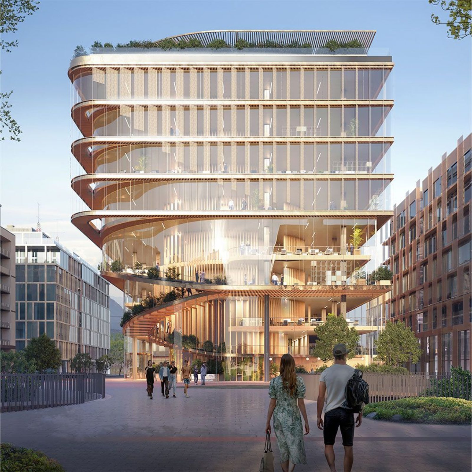 The Future Of Architecture In Luxembourg UNstudio Slashes Kyklos ...