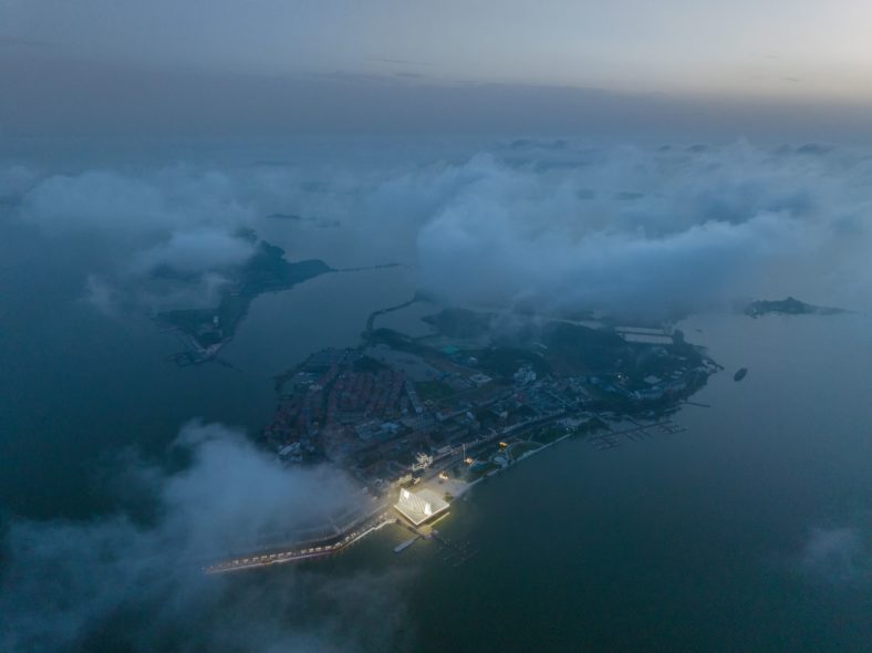 Liangzi Island Off-island Pier | UAO Design - Arch2O.com