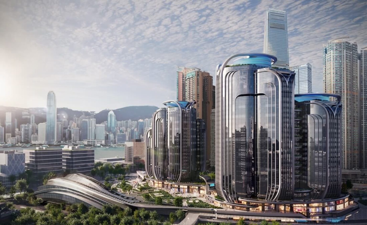 Zaha Hadid Architects' Landmark XRL Topside Construction Achieves ...