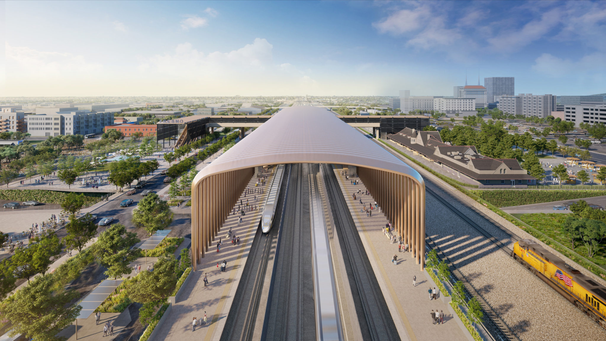Foster + Partners and Arup’s Groundbreaking Designs for California High ...