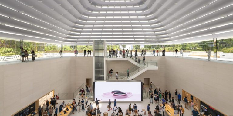 Norman Foster's Vision Shines as Apple Opens Landmark Store in Malaysia ...