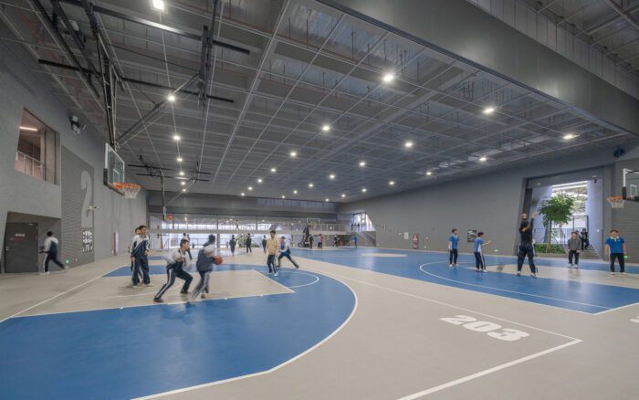 New Sports and Arts Centre of Hongling High School | O-office ...