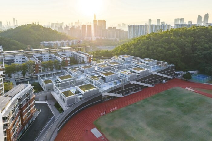 New Sports and Arts Centre of Hongling High School | O-office ...