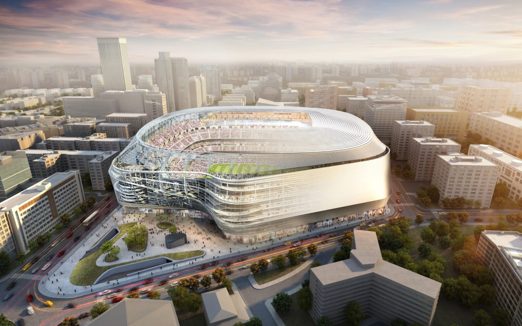 Santiago Bernabéu Stadium Conversion | gmp Architects - Arch2O.com