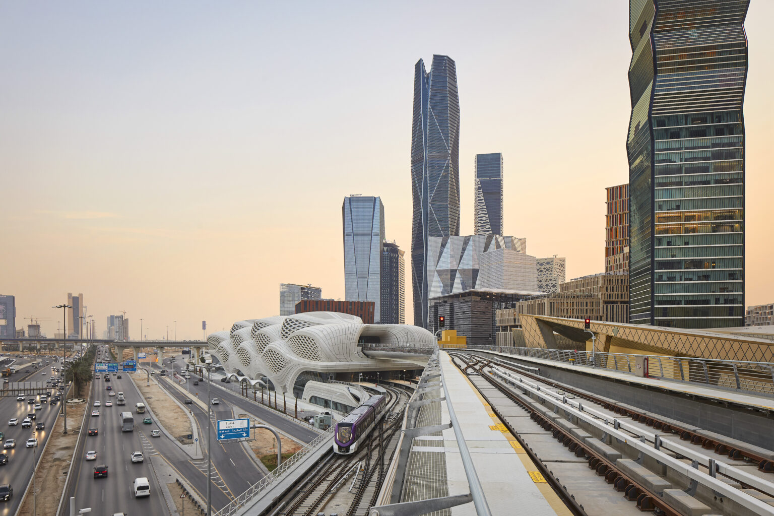 The Riyadh Metro Station KFAD set to open Sunday December 1st - Arch2O.com
