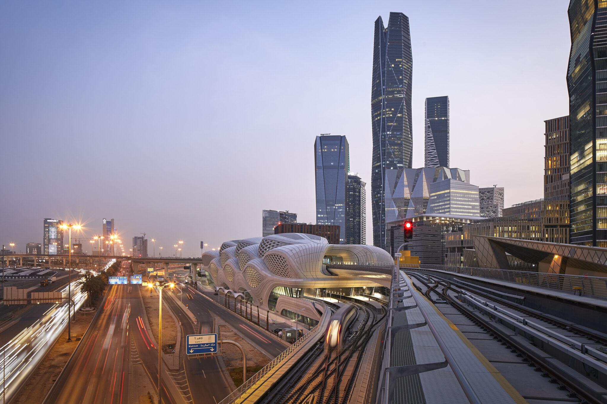The Riyadh Metro Station KFAD set to open Sunday December 1st - Arch2O.com