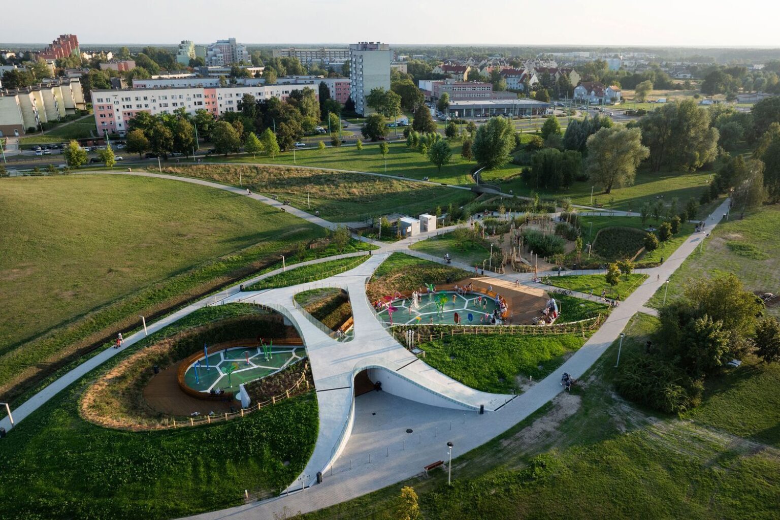 Playgrounds in Jaworek Park in Tychy | RS + Robert Skitek - Arch2O.com