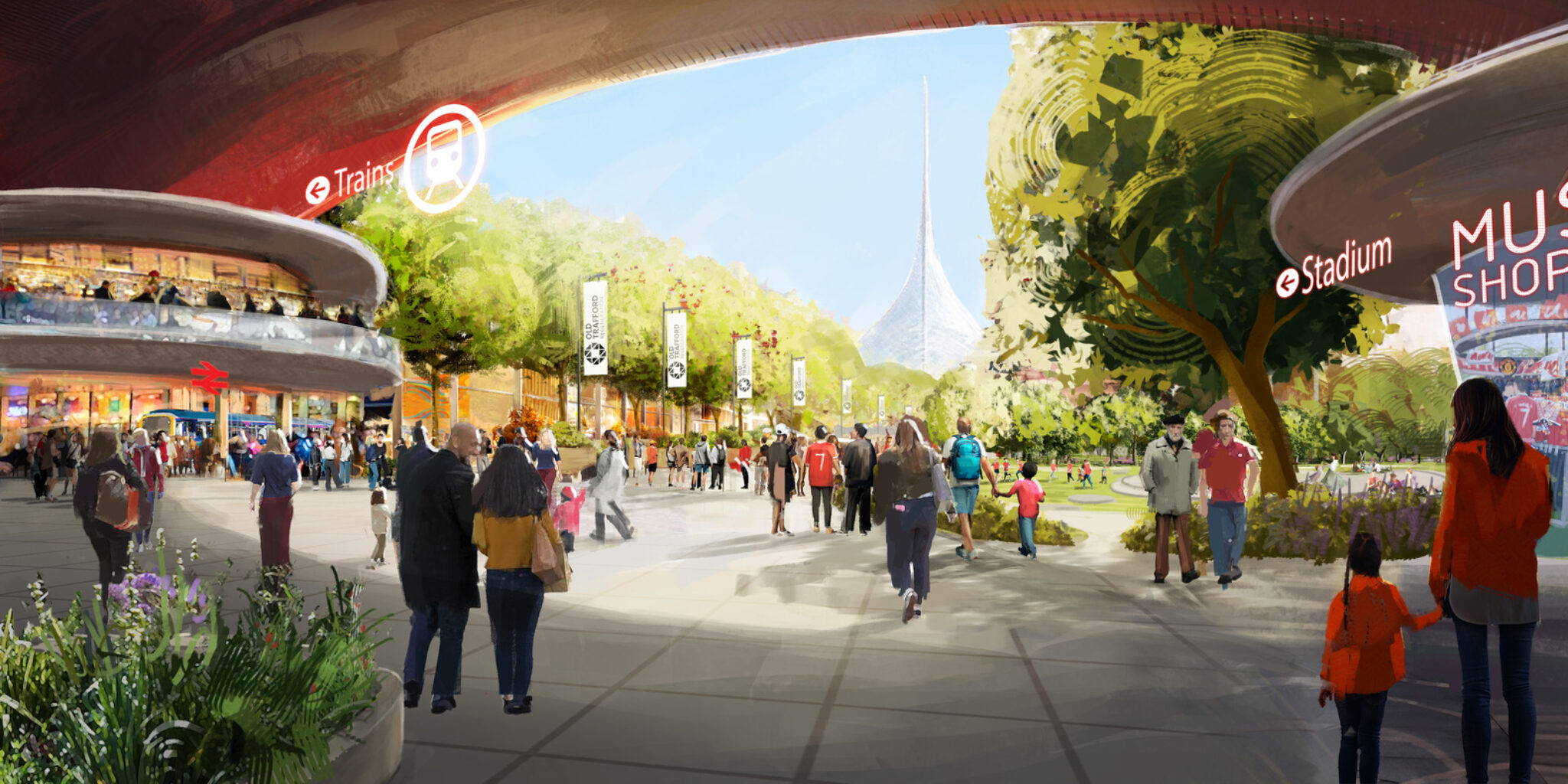 Old Trafford Reimagined: Manchester United’s New Stadium by Foster ...