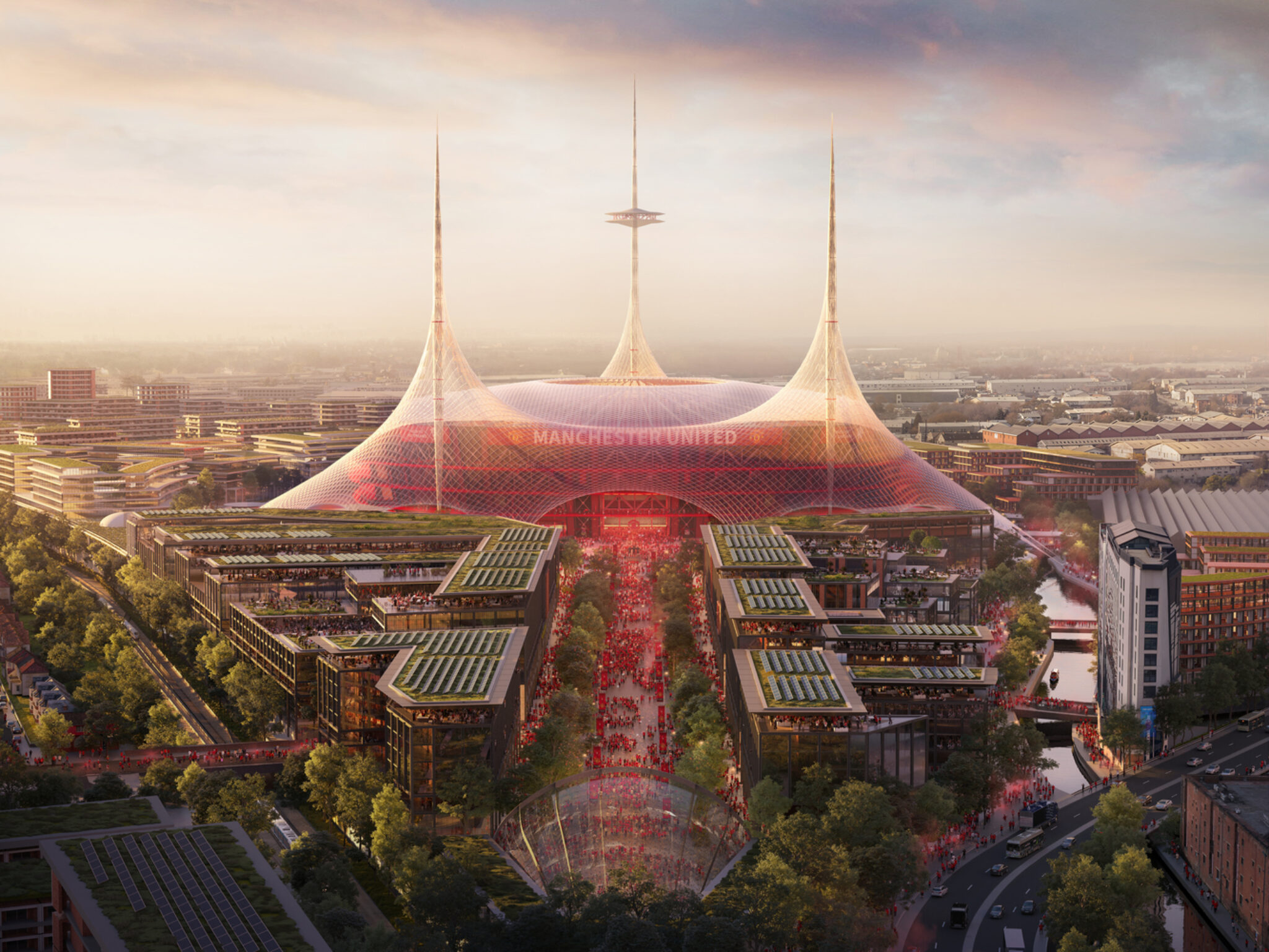 Old Trafford Reimagined: Manchester United’s New Stadium by Foster ...