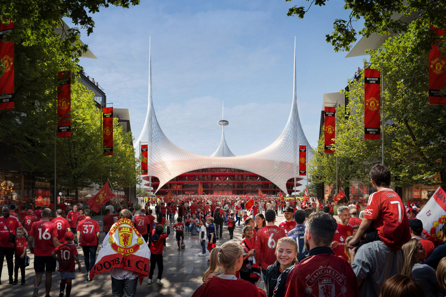 Old Trafford Reimagined: Manchester United’s New Stadium by Foster ...