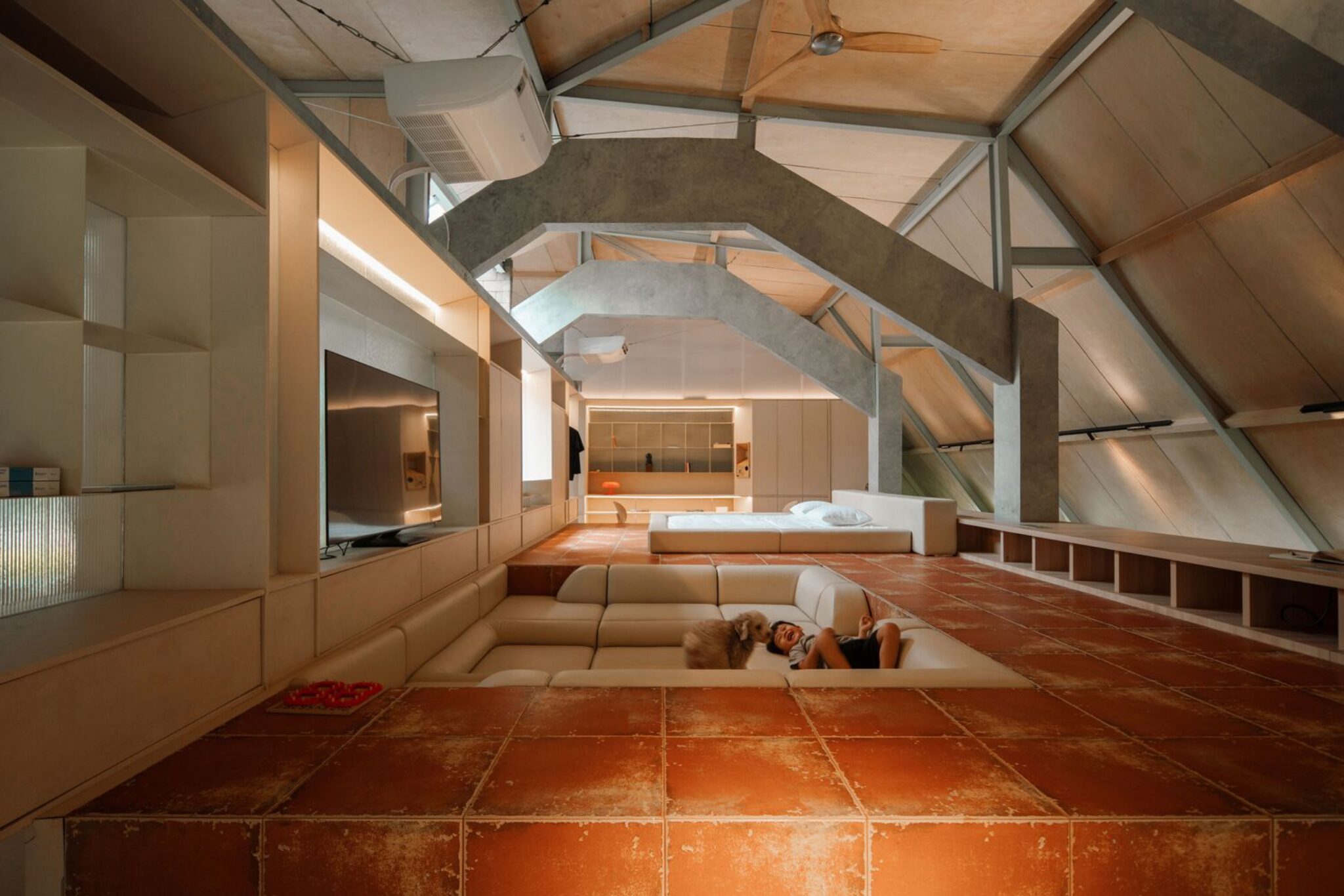 Attic Above Garden House | RAD+ar (Research Artistic Design ...