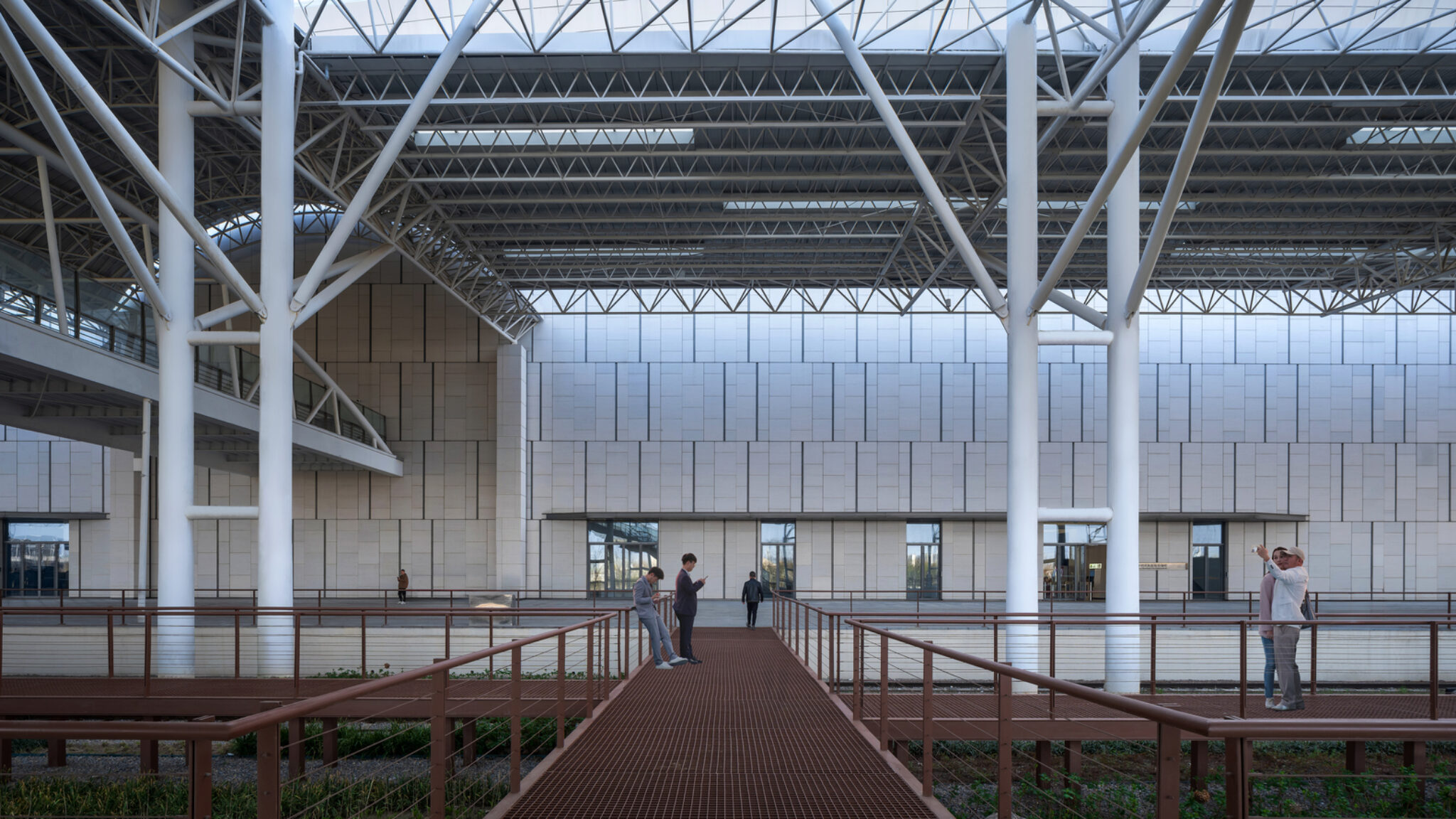 China Yellow Sea Wetlands Museum Railway Park | DuShe Architectural ...