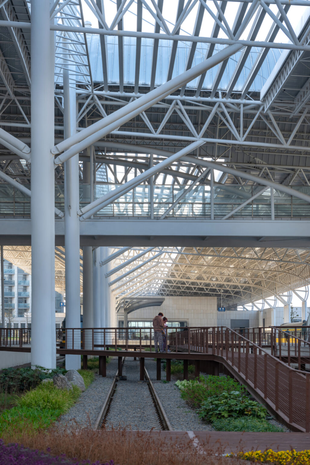 China Yellow Sea Wetlands Museum Railway Park | DuShe Architectural ...