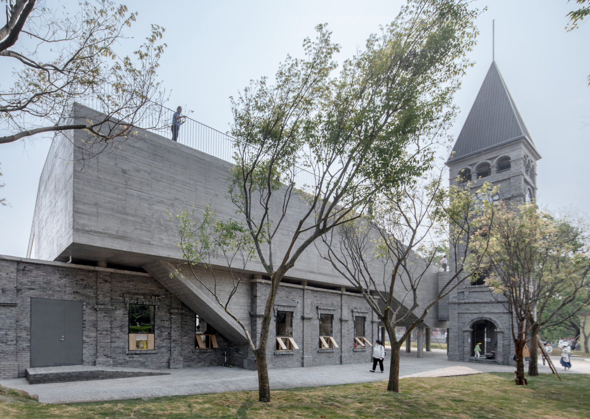 Mengzi NSAU Bookstore of Librairie Avant-Garde | ZAO/Zhang Ke ...
