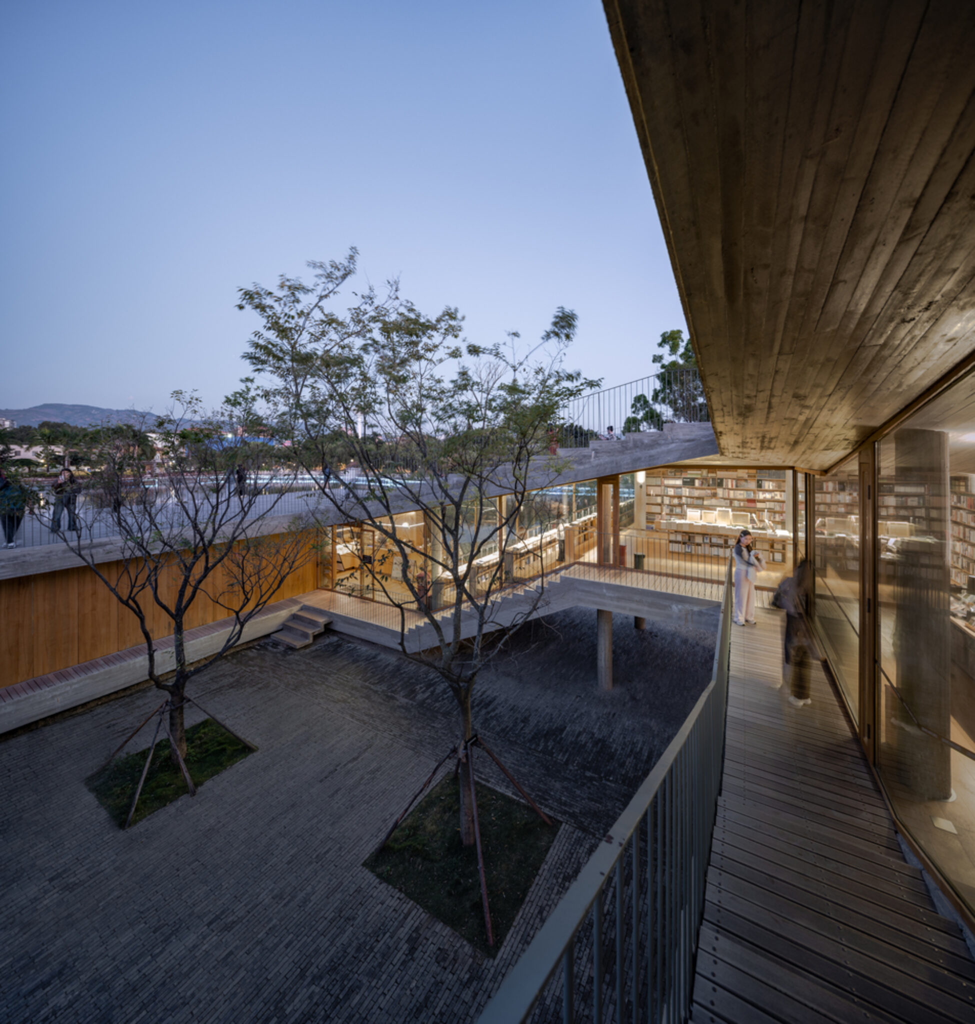 Mengzi NSAU Bookstore of Librairie Avant-Garde | ZAO/Zhang Ke ...