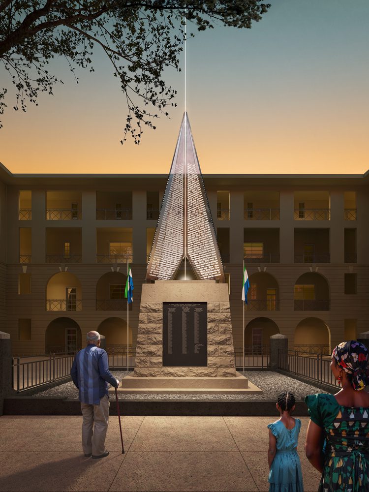 Oshinowo Studio Unveils Powerful Memorial Design Honoring Sierra Leone ...