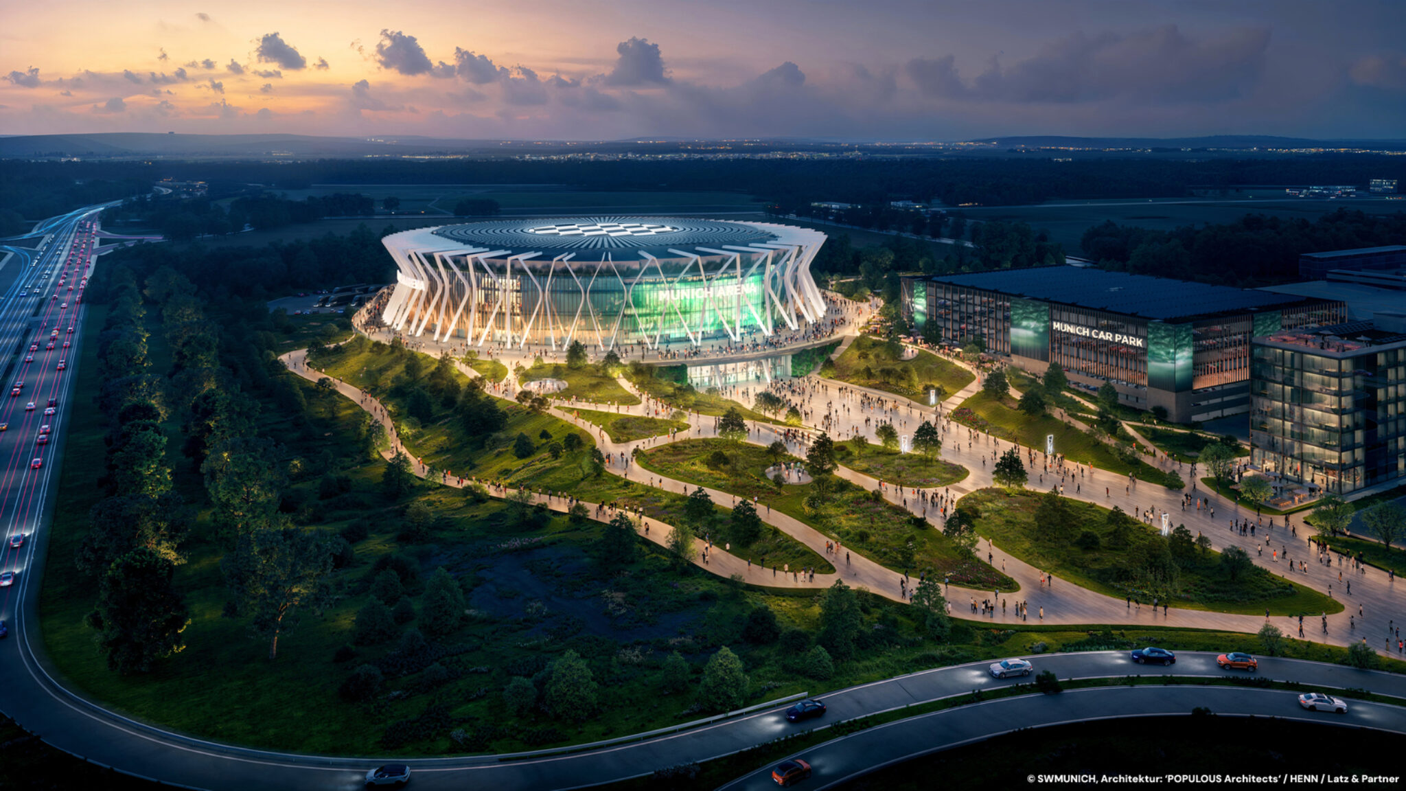 Populous Sets New Standard with Climate-Neutral Arena Design for Munich ...