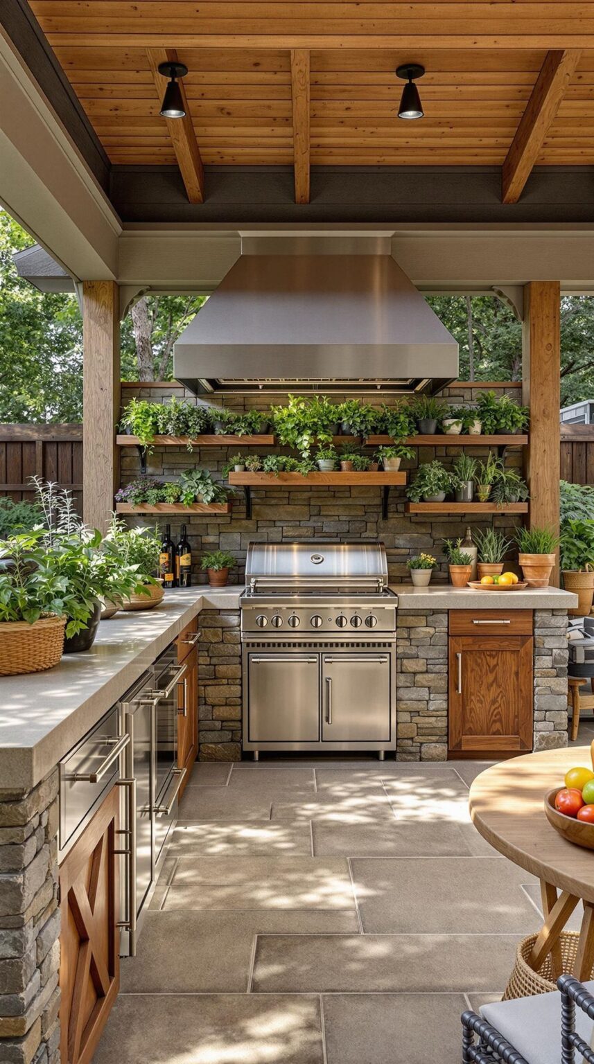 Smart Outdoor Kitchen Design Ideas: 25 Design Solutions for Weather ...