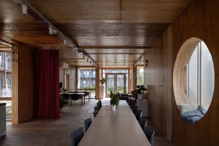 Circular Living Room and Temporary Housing | VLOT architecten – Arch2O.com