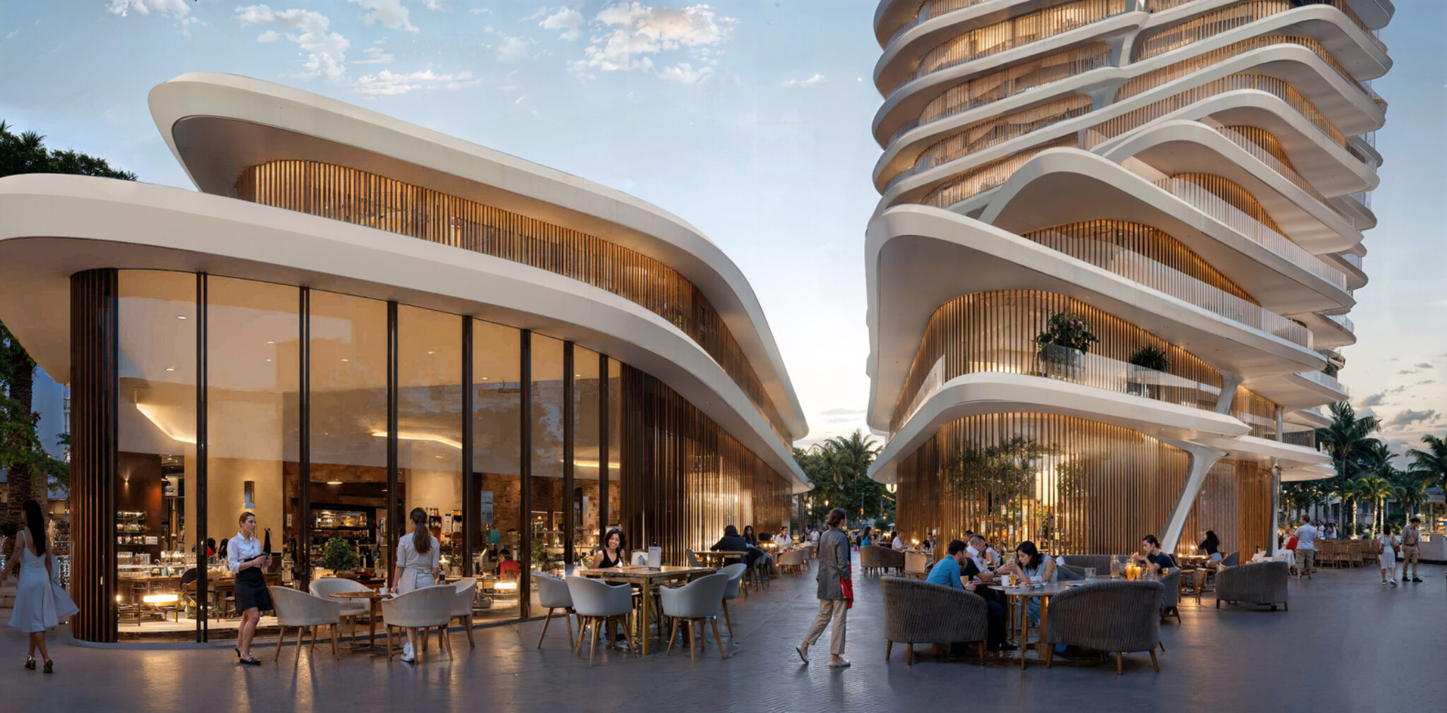Zaha Hadid Architects Reveals First Images of Striking New Residential ...