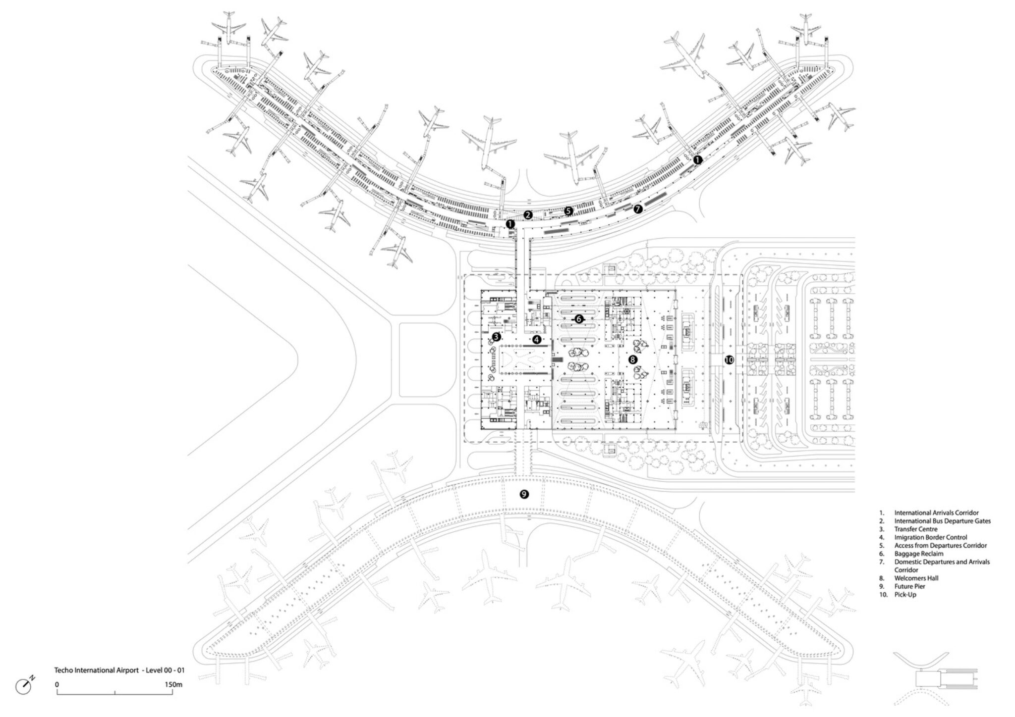Techo International Airport Cambodia | Foster + Partners - Arch2O.com